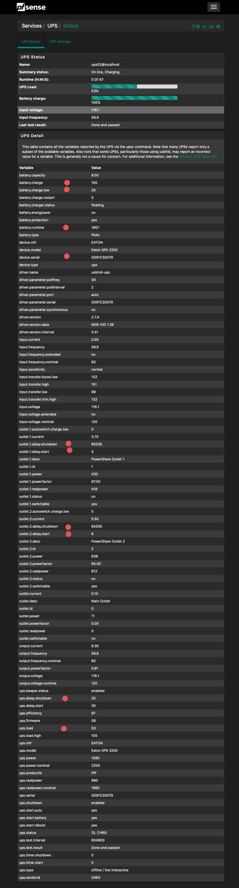 Monitoring your UPS using nut on FreeBSD – Dan Langille's Other Diary
