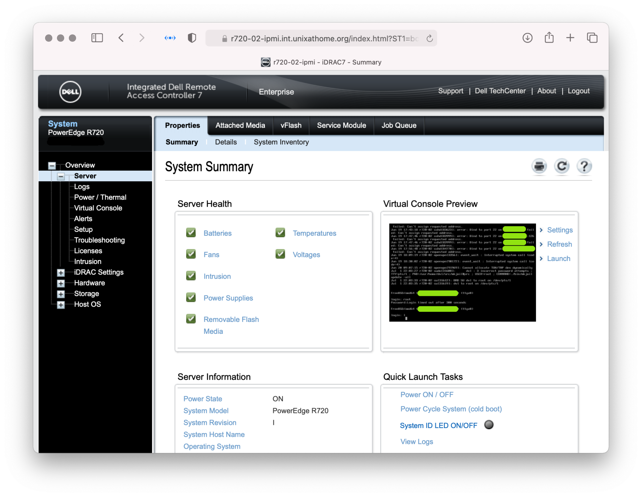 Accessing a Dell iDRAC 7 via Nginx reverse proxy – Dan Langille's Other ...
